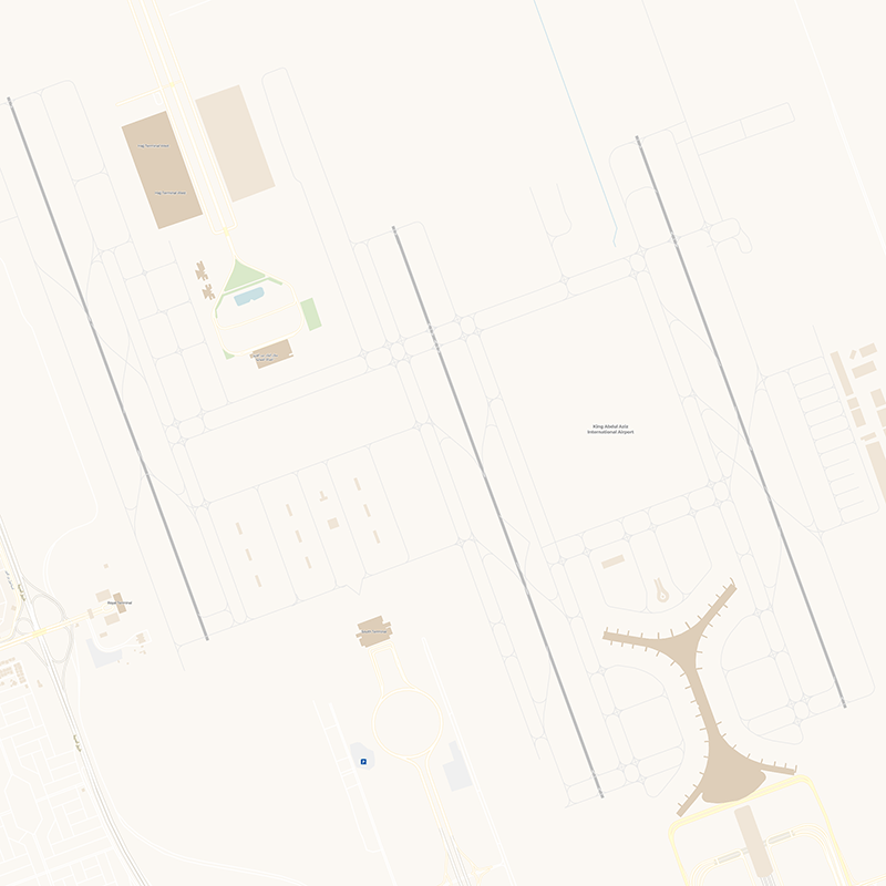 King Abdulaziz International Airport airport map | Jeddah (JED ...