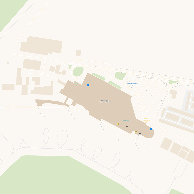 El Alto International Airport Map La Paz LPB Terminal Overview El Alto International Airport Map La Paz LPB Terminal Overview