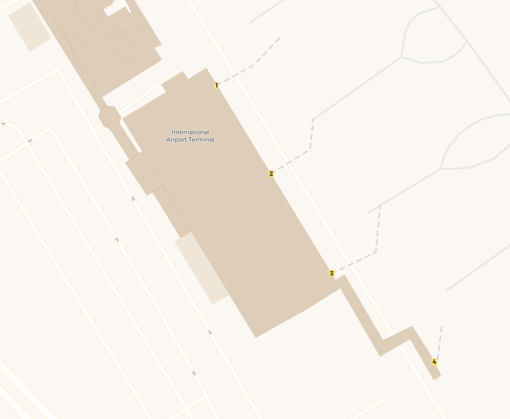 Port Moresby Jacksons International airport map | Port Moresby (POM ...