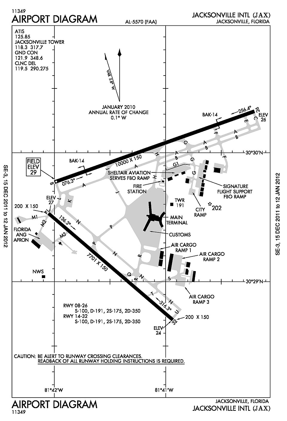 Jacksonville International Airport (JAX) - The main airport in ...